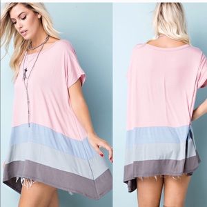 Tops | Nwt Color Block Tunic | Poshmark
